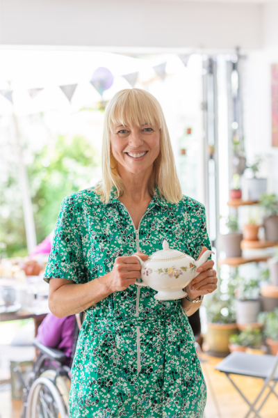 Sara Cox launches new tea party campaign