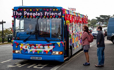 The People's Friend bus reaches its final stop