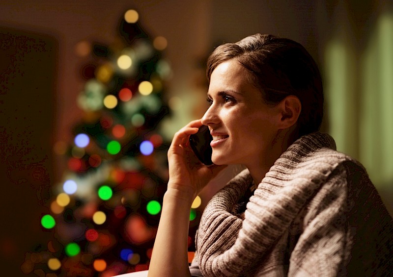 Christmas calls create companions